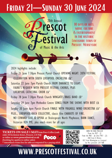 2024 Prescot Festival – Prescot Festival of Music & the Arts